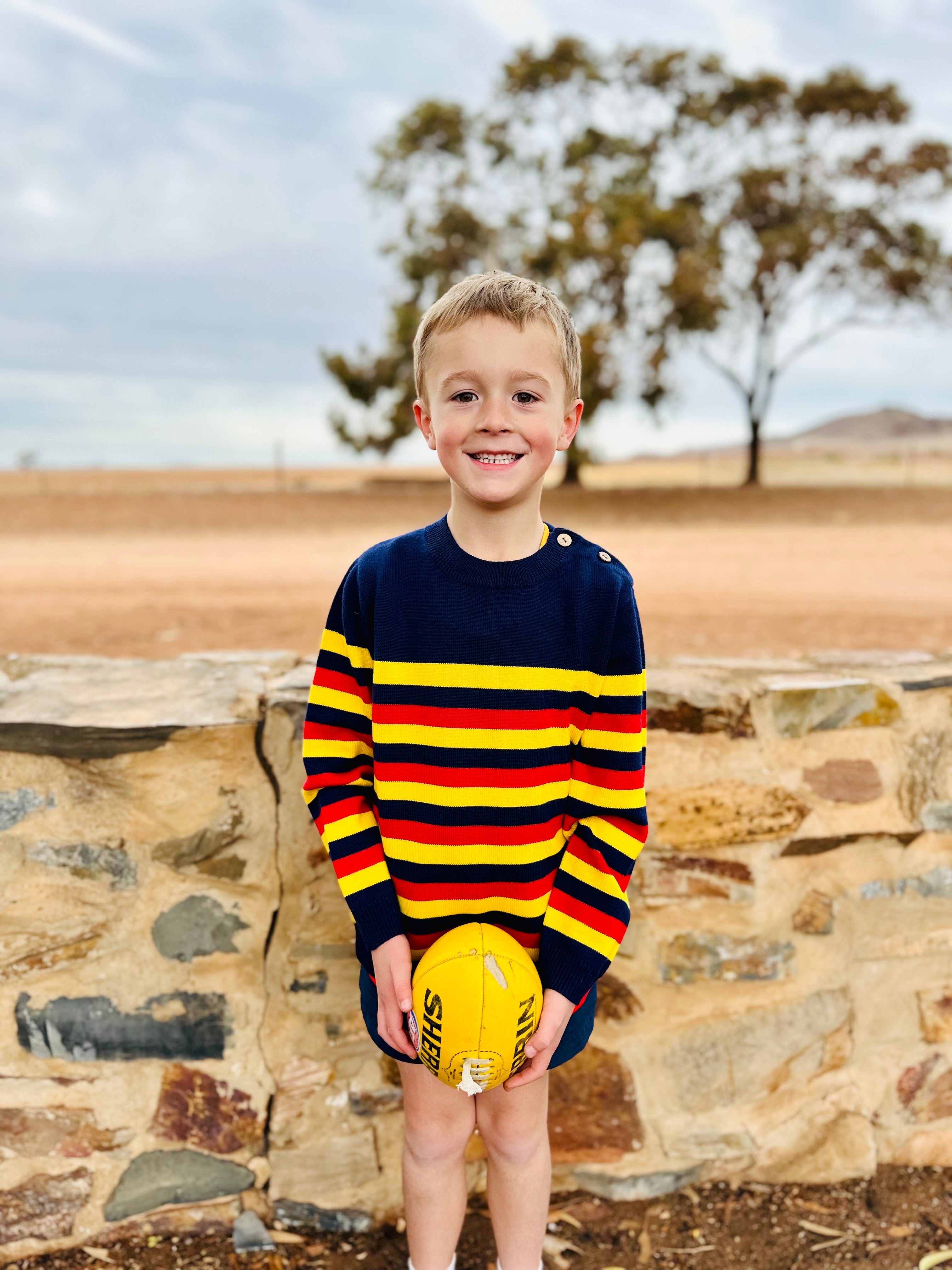 ADELAIDE CROWS JUMPER – Iris and Wool